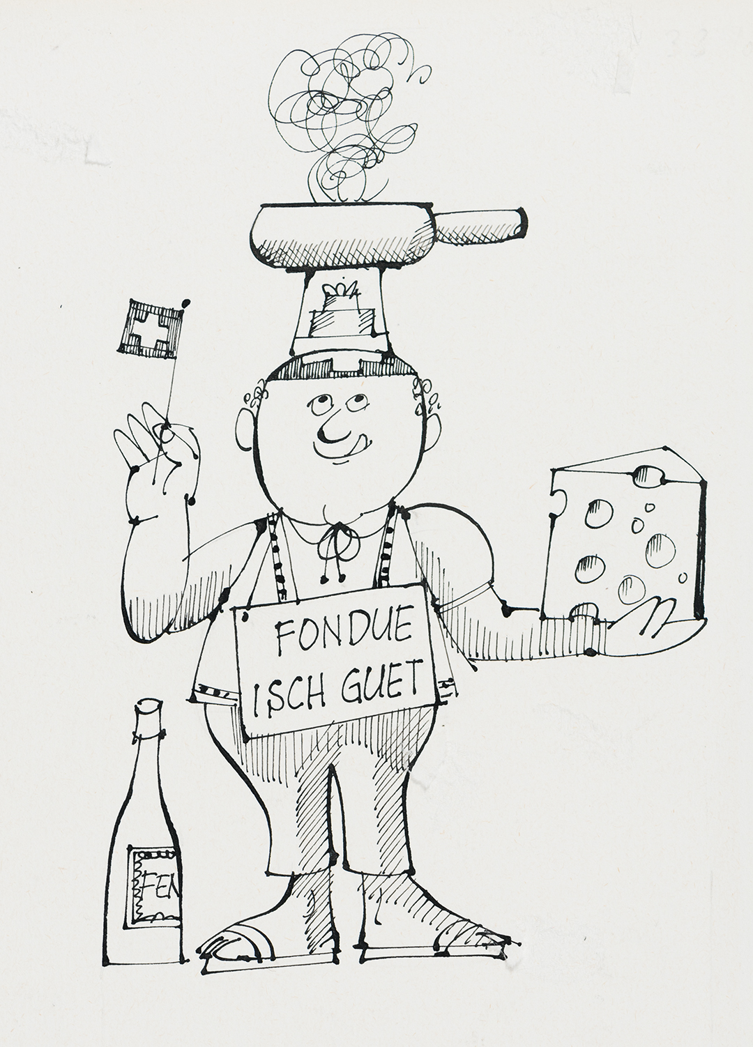 Fondue – a ‘natural processed product’ – Swiss National Museum - Swiss ...