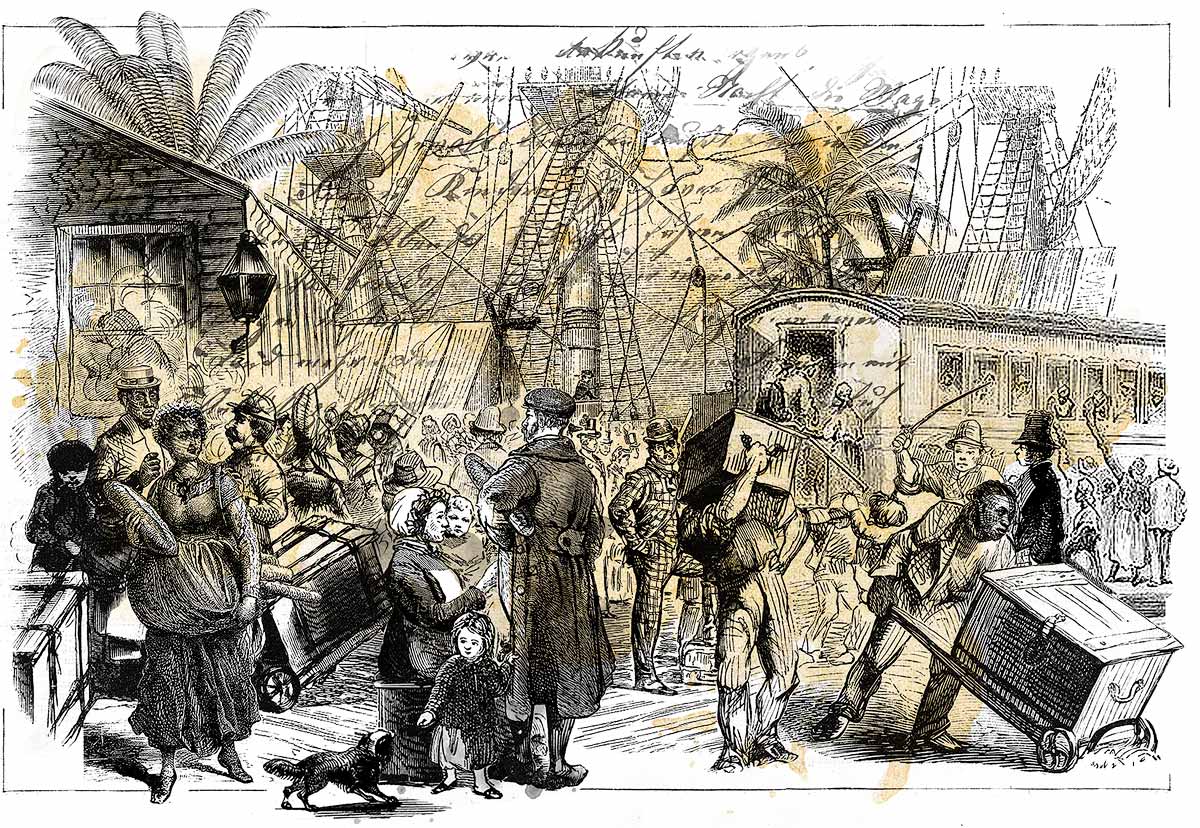 Swiss emigrant Rudolf Heer has to move further west