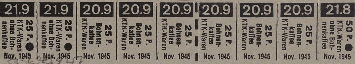 Food rationing in Switzerland during World War II
