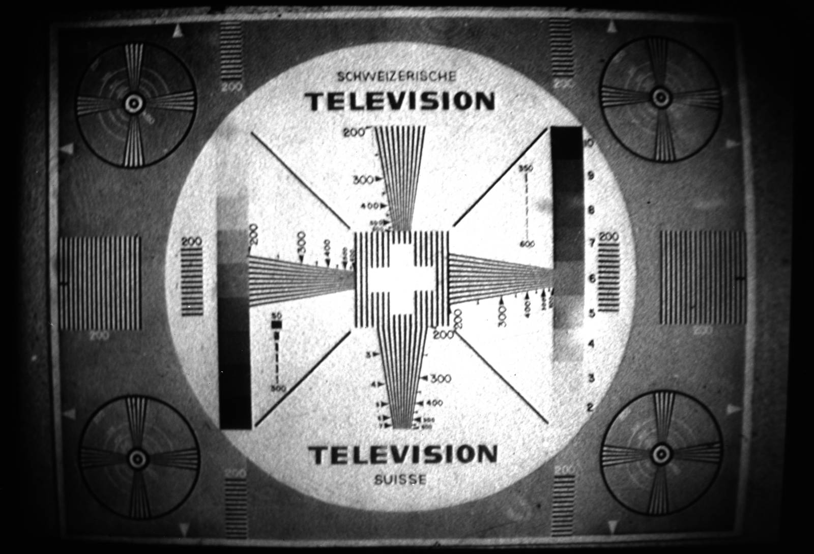 Television test card – distant memory of the nightly broadcast shutdown ...