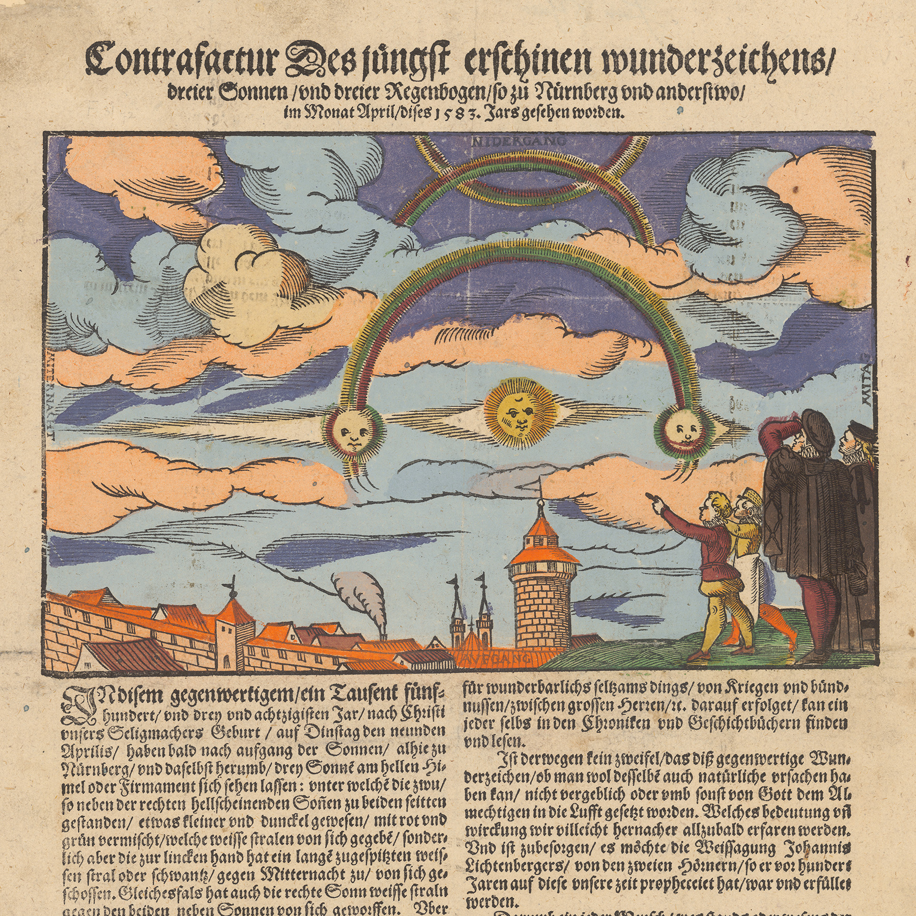 Das Himmelsspektakel über Basel im Jahr 1566 – Blog zur Schweizer ...