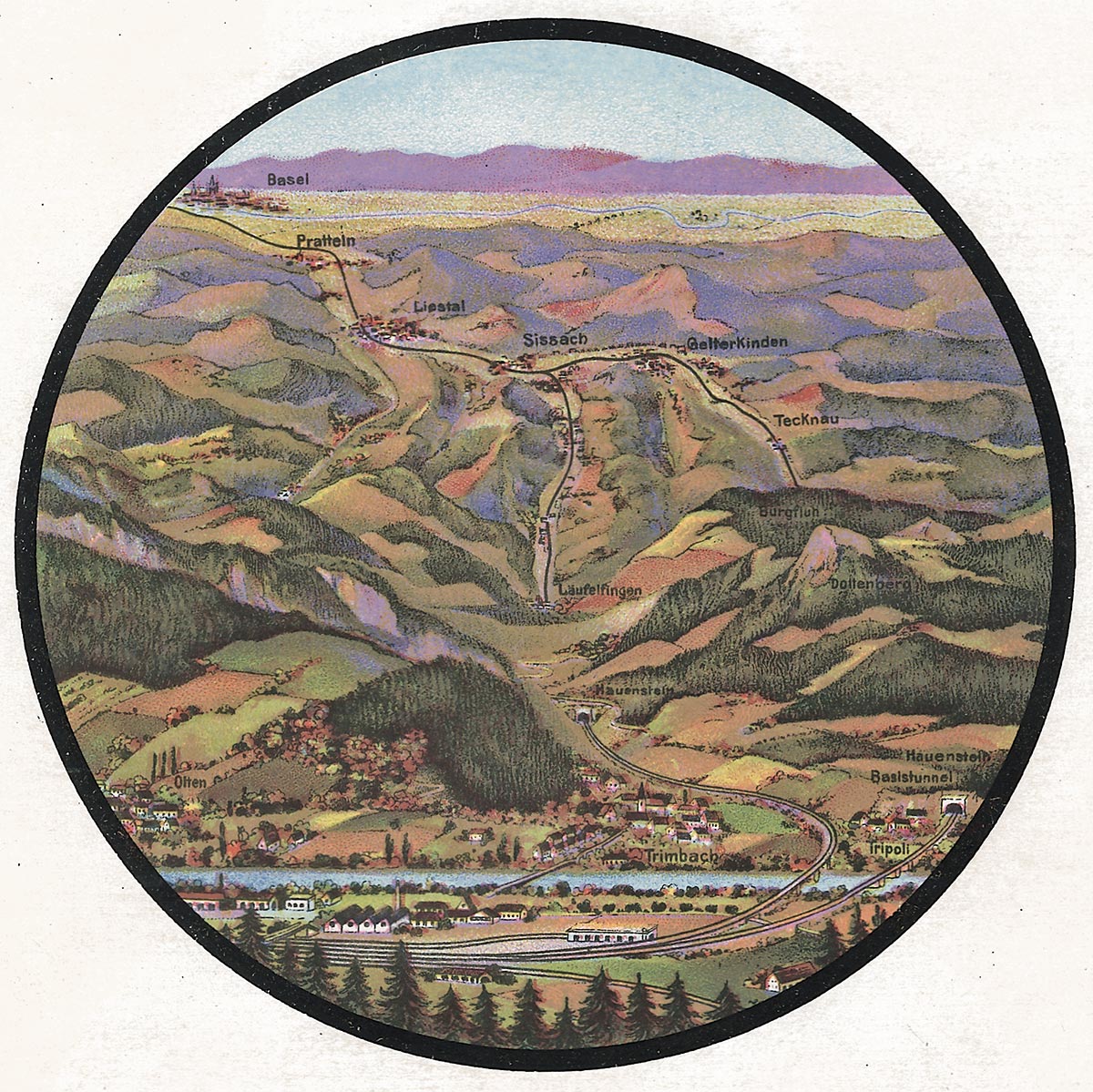 Swiss History – The Hauenstein Base Tunnel