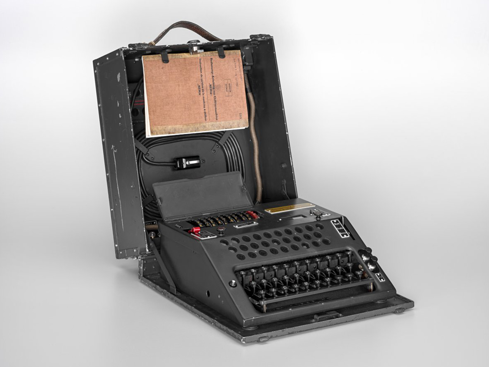 Nema – a Swiss cipher machine – Swiss National Museum - Swiss history blog